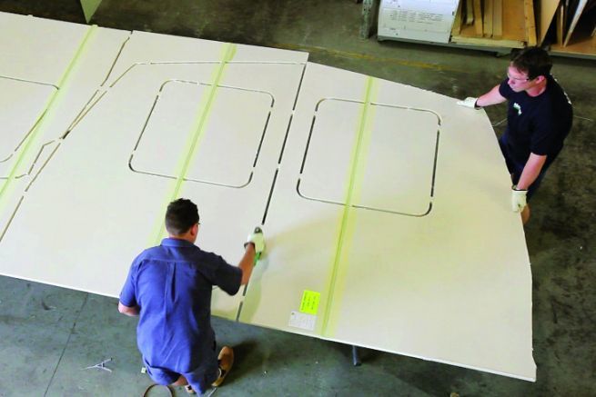 Duflex: paneles compuestos prefabricados para construir barcos